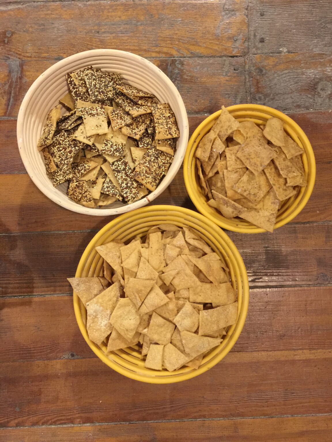 CRACKERS: de mix 6 semillas y de mix andino - Farinera Roca